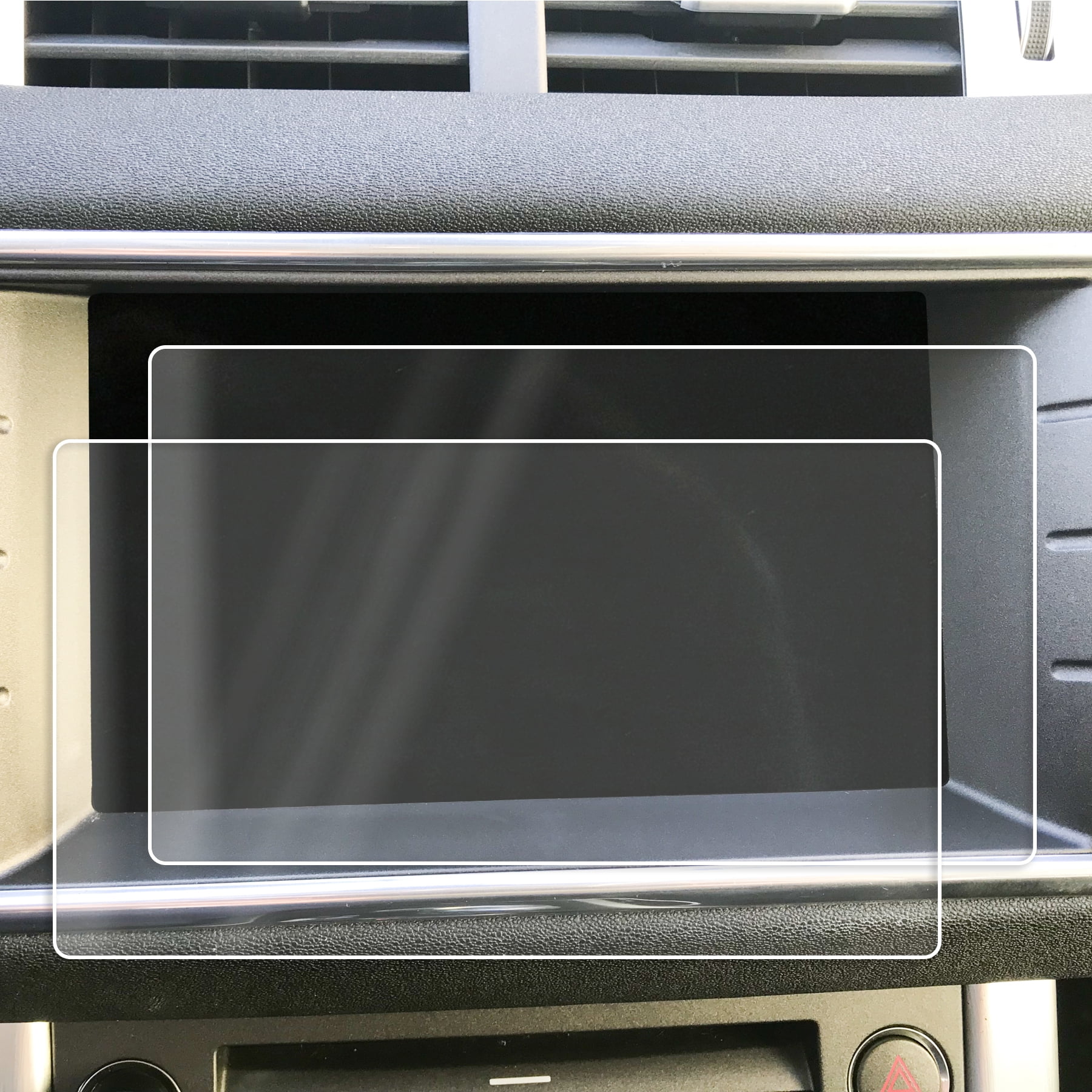 Red Hound Auto Touch Display Protectors Compatible with Land Rover ...