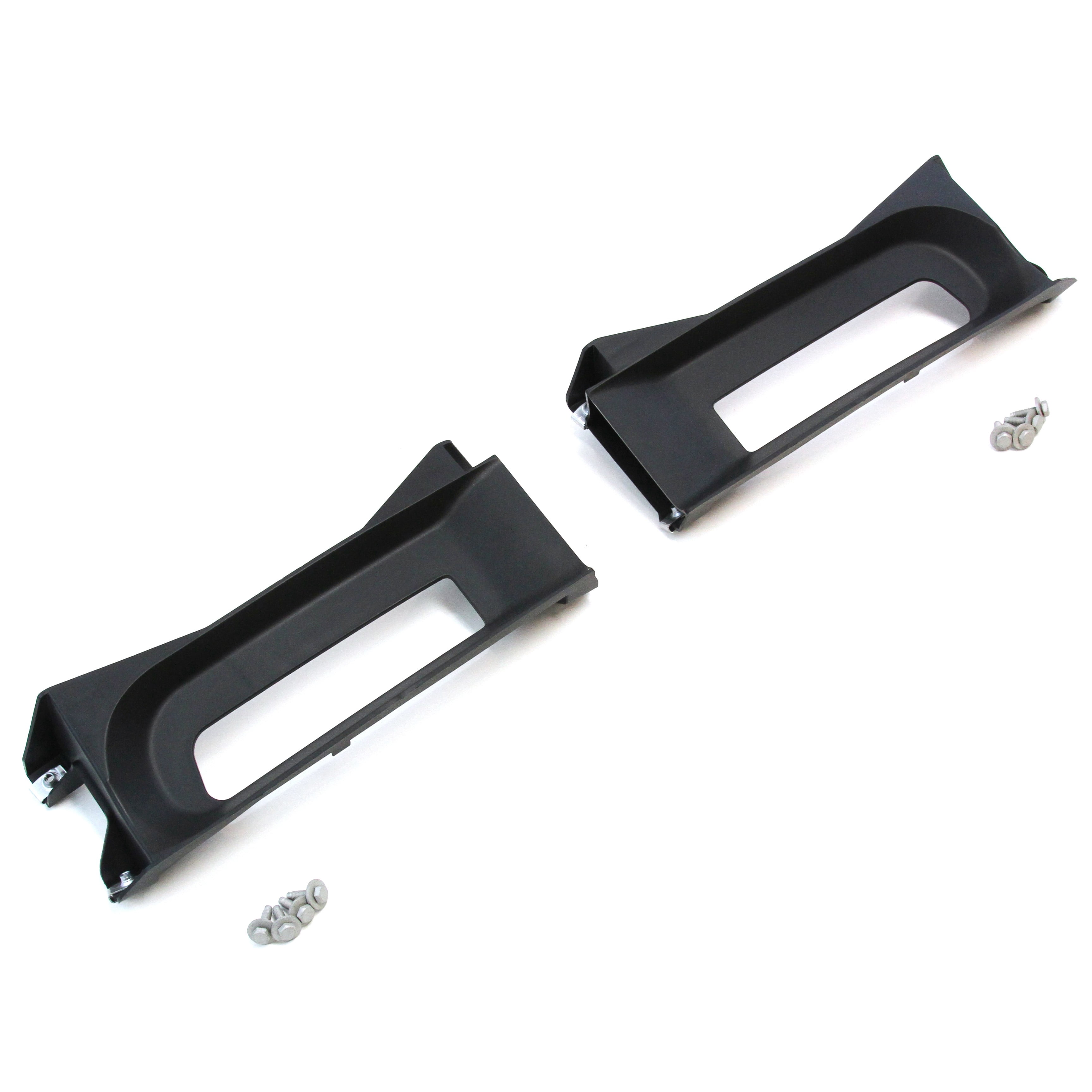 Red Hound Auto Tow Hook Bezel Set Front Left Right Driver Passenger ...