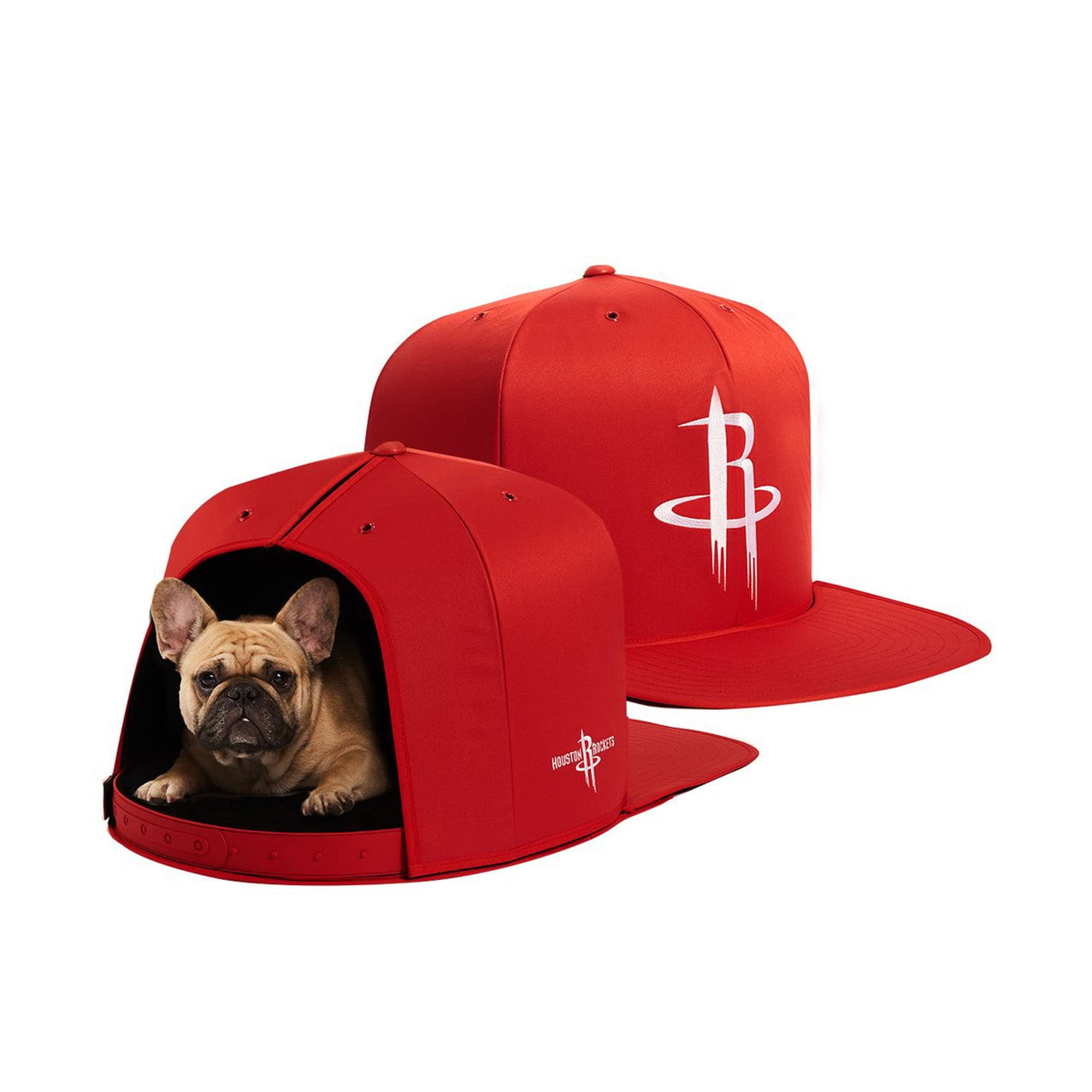 Red Houston Rockets Medium Pet Nap Cap Dog Bed - Walmart.com