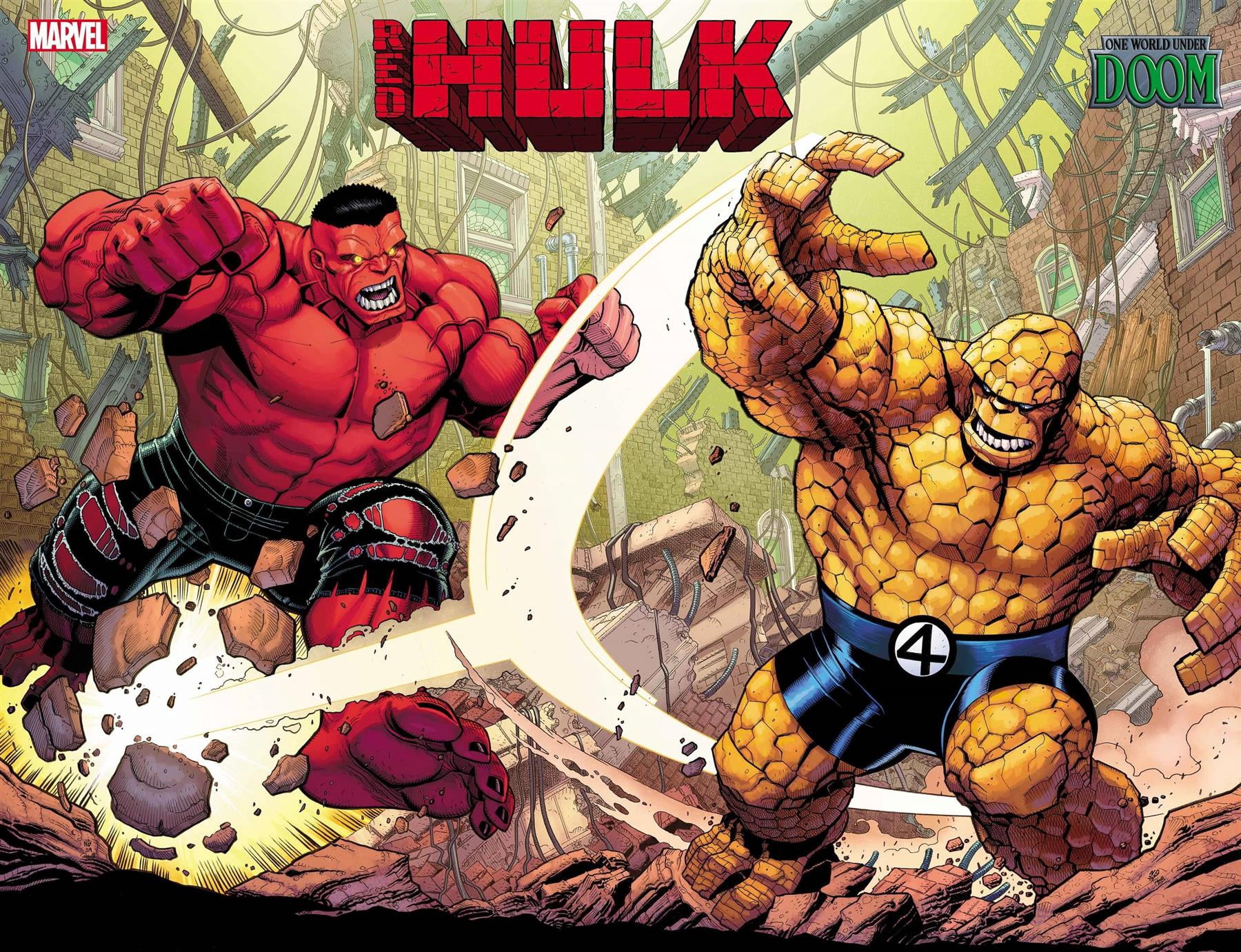 Red Hulk #2 Nick Bradshaw Red Hulk Connect Var Nick Bradshaw Red Hulk ...