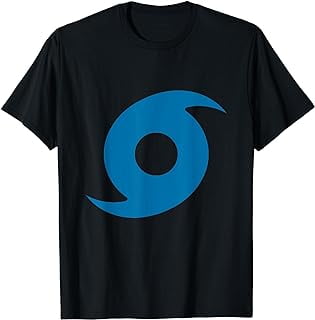 Red Hurricane Symbol Storm Warning Tornado Rain Wind T-Shirt - Walmart.com