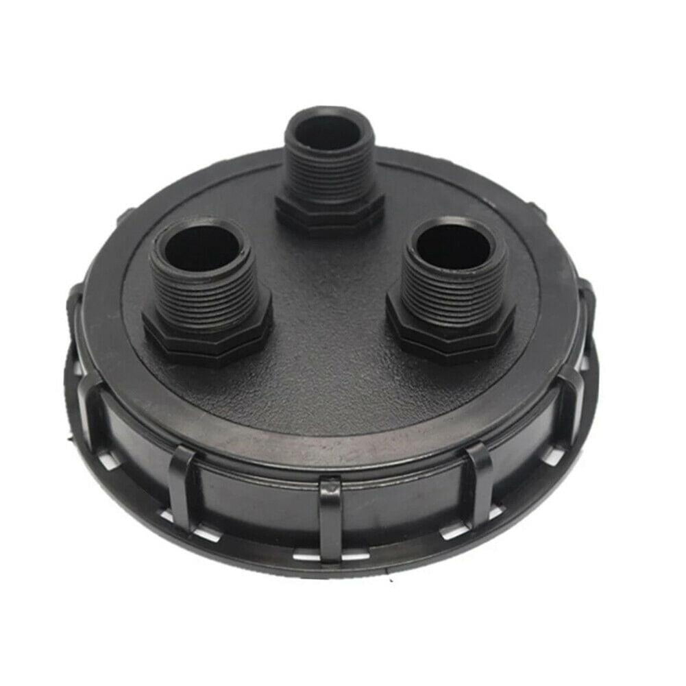 Red IBC Container Lid DN 150 1/2/3 Hole Compartment 1Inch External ...