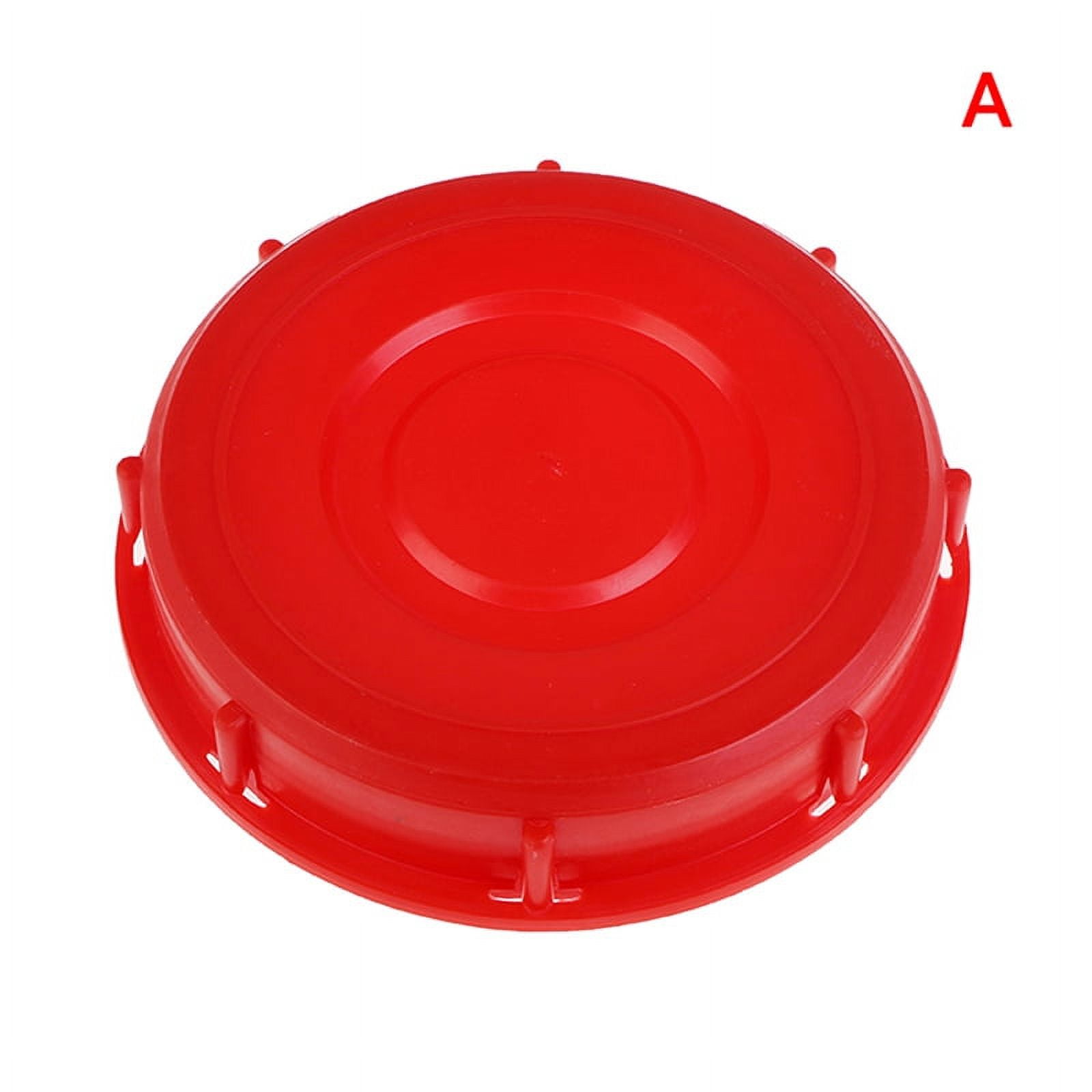 Red IBC Lid Water Liquid Storage IBC Tank Fitting Plastic Cover Cap ...