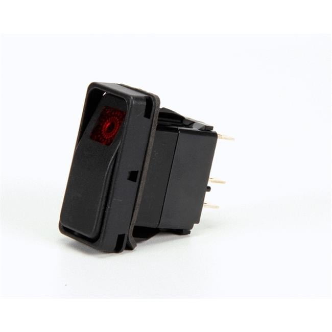 Red Indicator Light Recessed Rocker Power Switch - Walmart.com