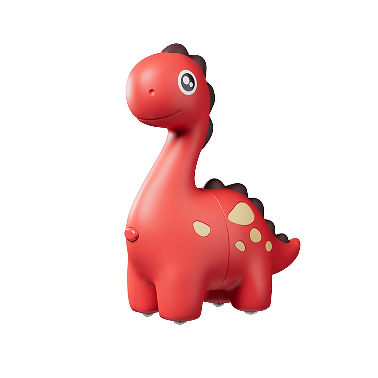 Red Inertial Stretching Dinosaur Toy For Children Collision Deformation ...