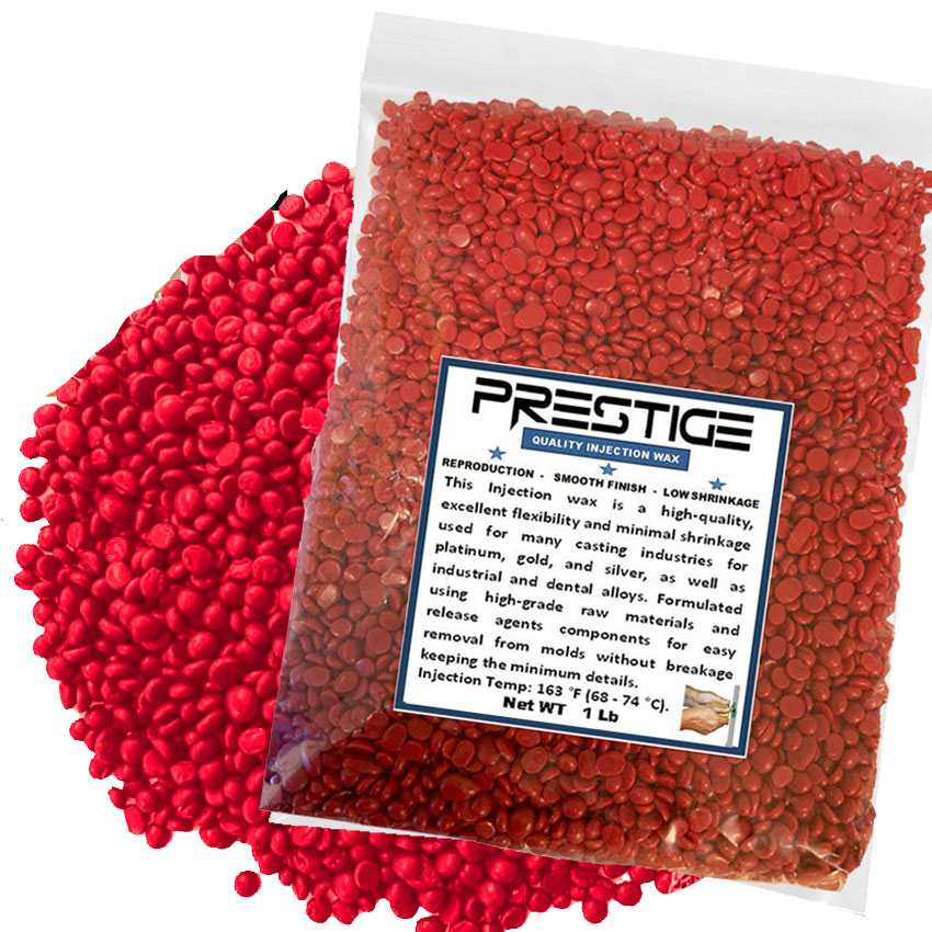 Red Injection Wax Prestige Beads Jewelry Lost Wax Casting 1 Pound ...