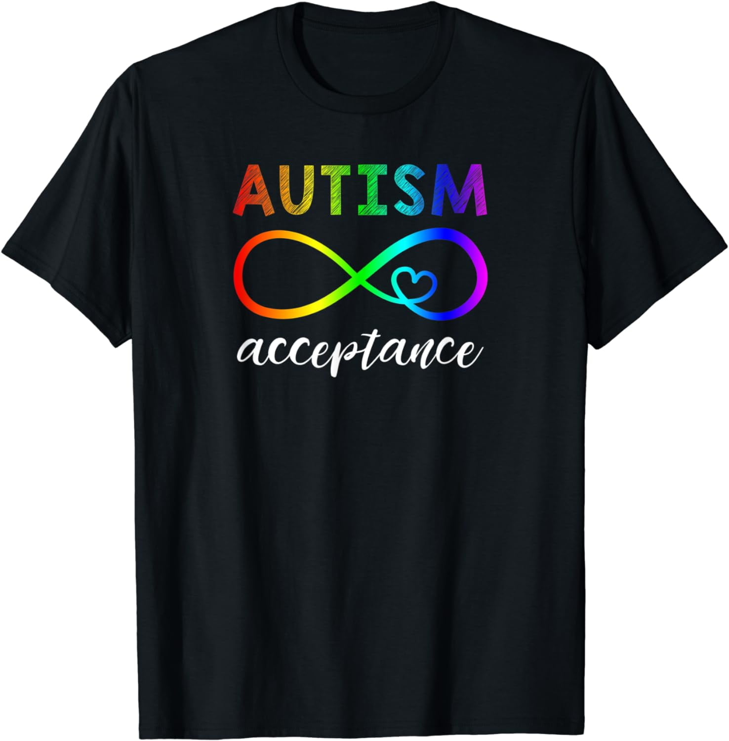 Red Instead Autism Shirt Autism Acceptance T-Shirt - Walmart.com