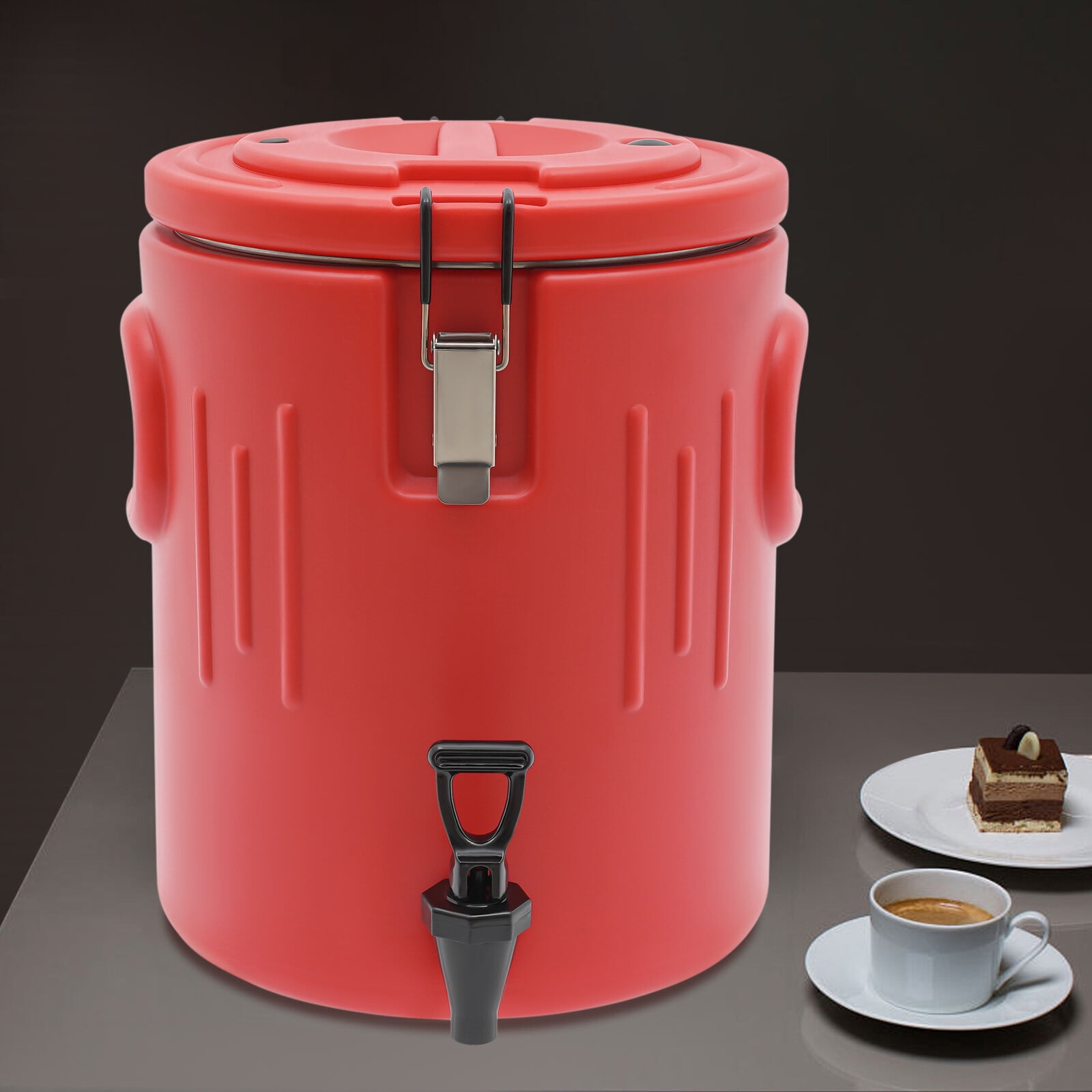 Red Insulated Beverage Containers Insulated Beverage Cooler Insulated ...