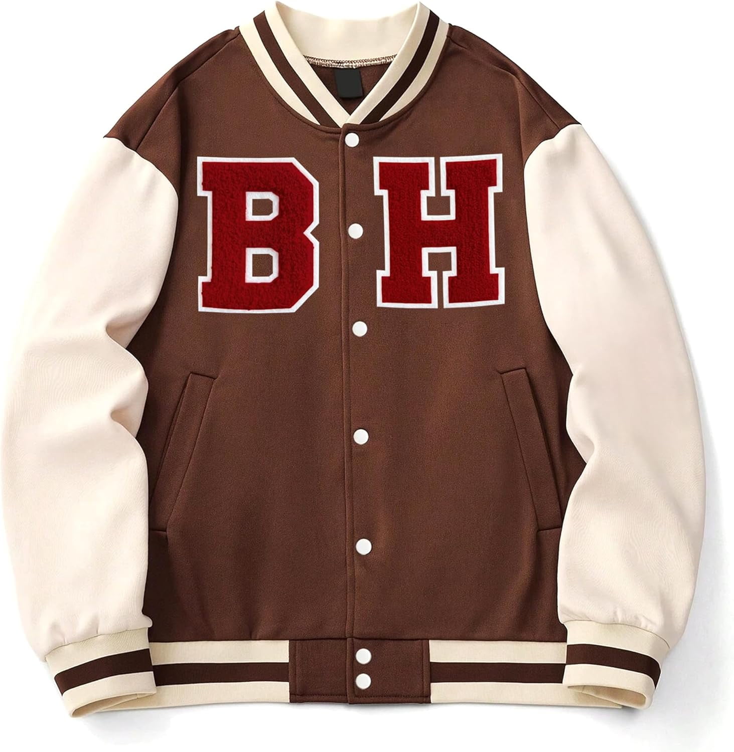 Red Iron On Letter Patches 4.5 Chenille Letter Patches Large Letterman ...