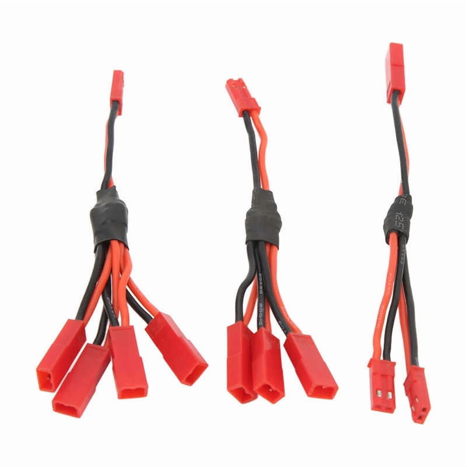 Red JST Y Parallel Adapter Harness Set Simple Installation JST Plug ...