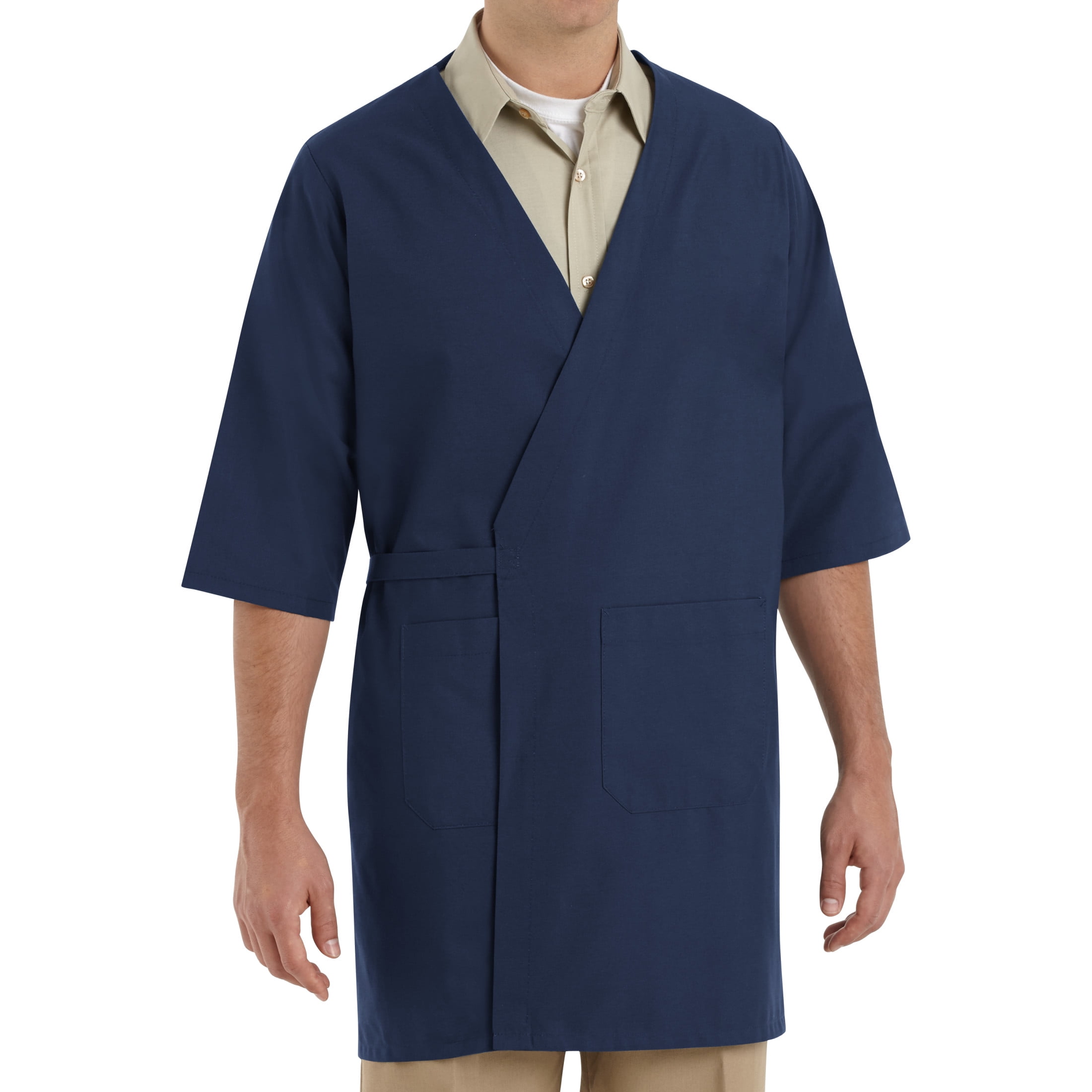 Red Kap Collarless Butcher Wrap - Walmart.com