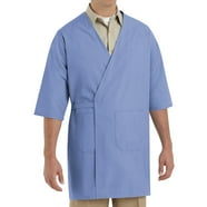 Red Kap Men's Three Button Lapel Counter Coat - Walmart.com