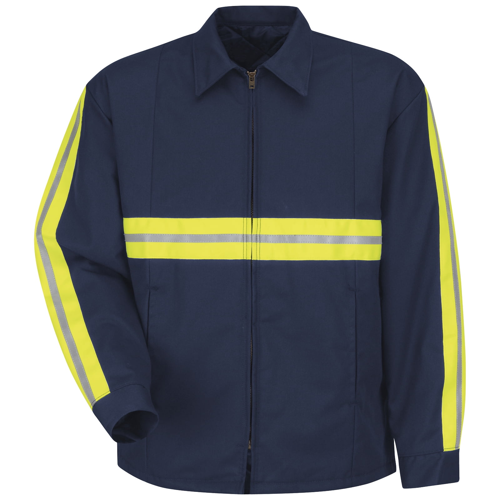 Red Kap® Enhanced Visibility Perma-Lined Panel Jacket - Walmart.com