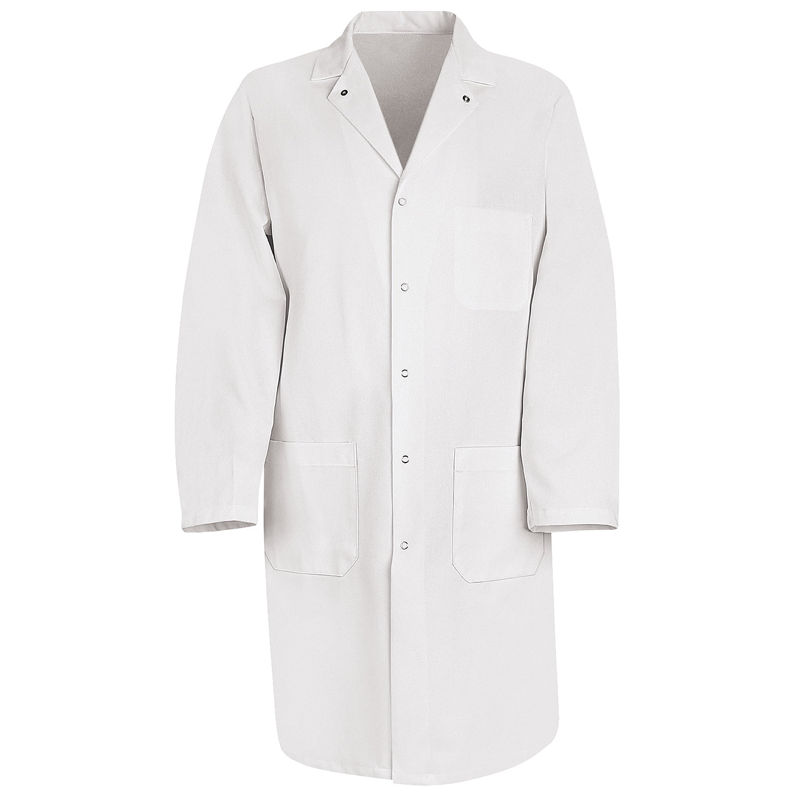 Red Kap® Gripper-Front Butcher Coat - Walmart.com