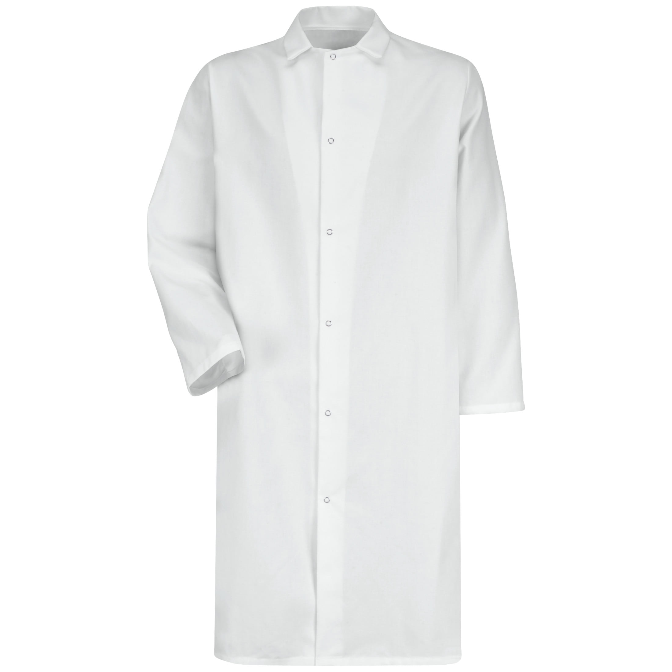 Red Kap Gripper-Front Butcher Frock - Walmart.com