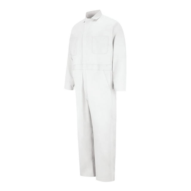 Red Kap® Men's Button-Front Cotton Coverall - Walmart.com