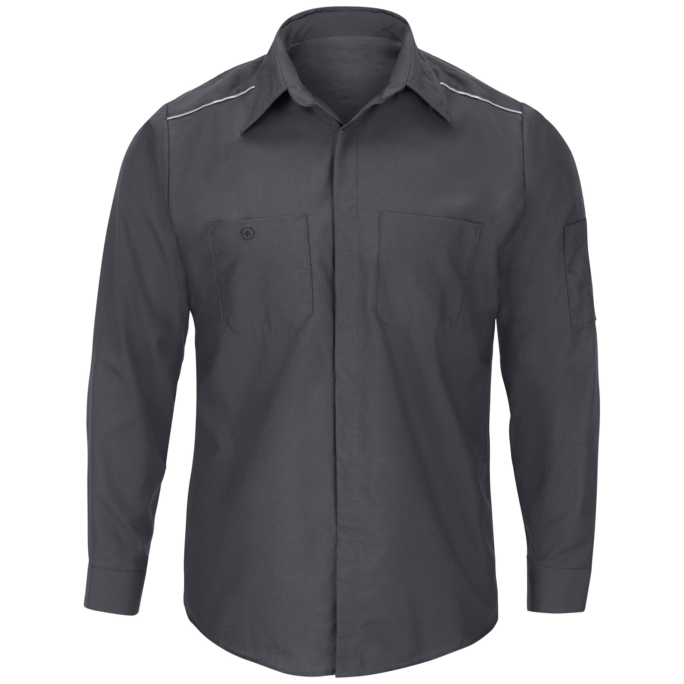 Red Kap Men's Long Sleeve Red Kap Pro Airflow Work Shirt - Walmart.com