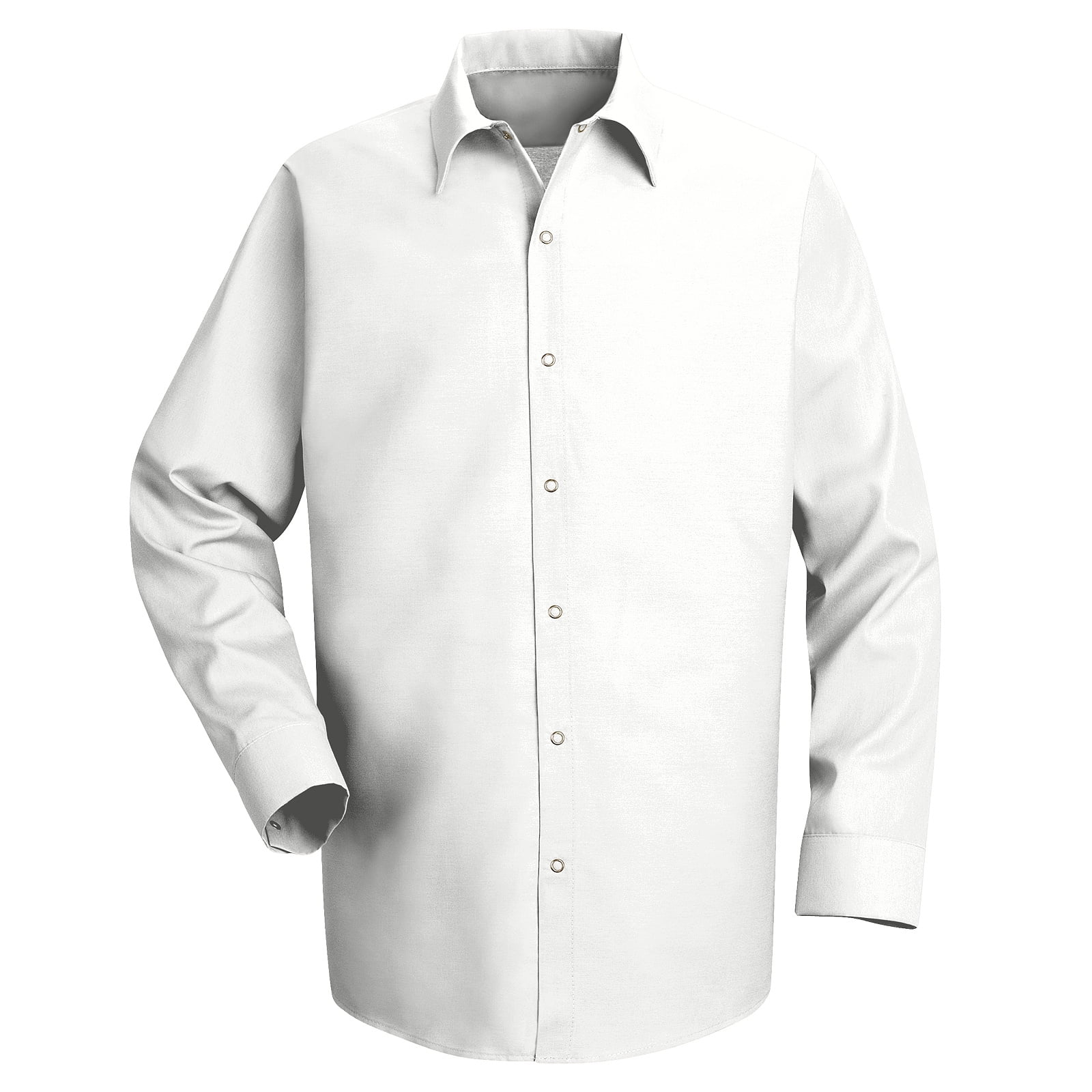 Red Kap Men's Long Sleeve Specialized Pocketless Work Shirt - Walmart.com
