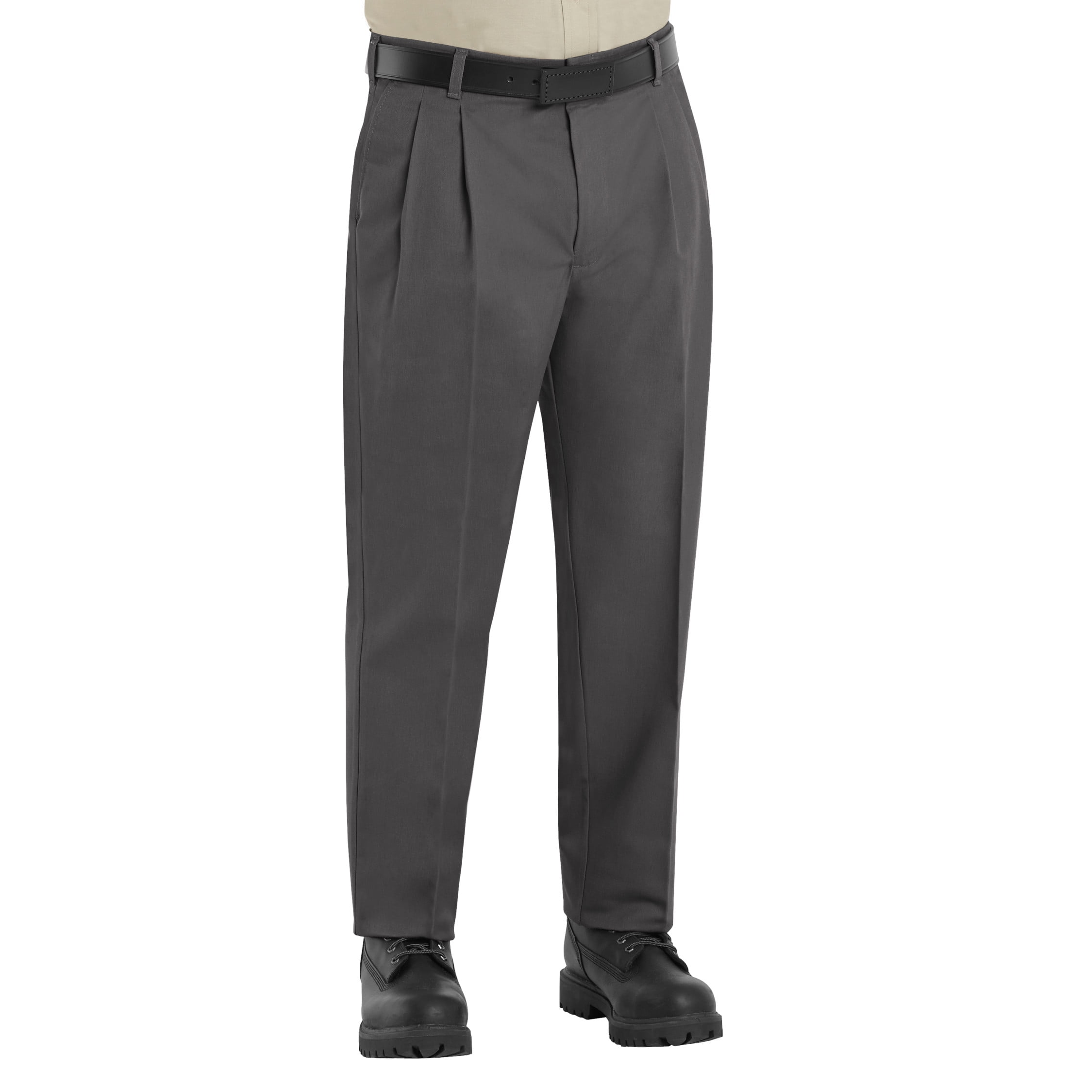 Red Kap Men's Pleated Twill Slacks - Walmart.com
