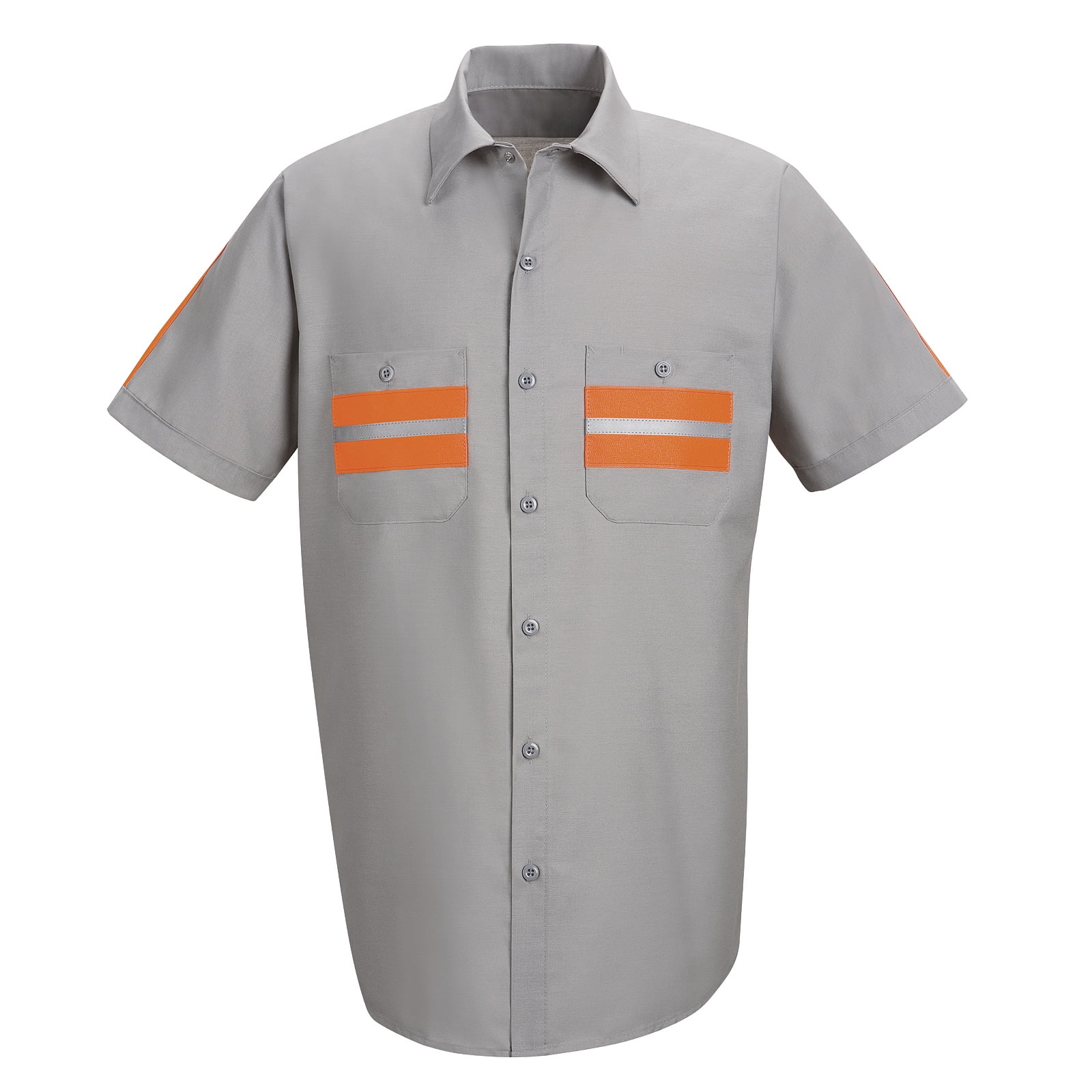 Red Kap® Men's Short Sleeve Industrial Work Shirt - Walmart.com