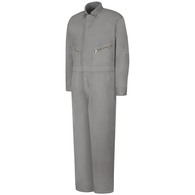 Red Kap® Men's Zip-Front Cotton Coverall - Walmart.com