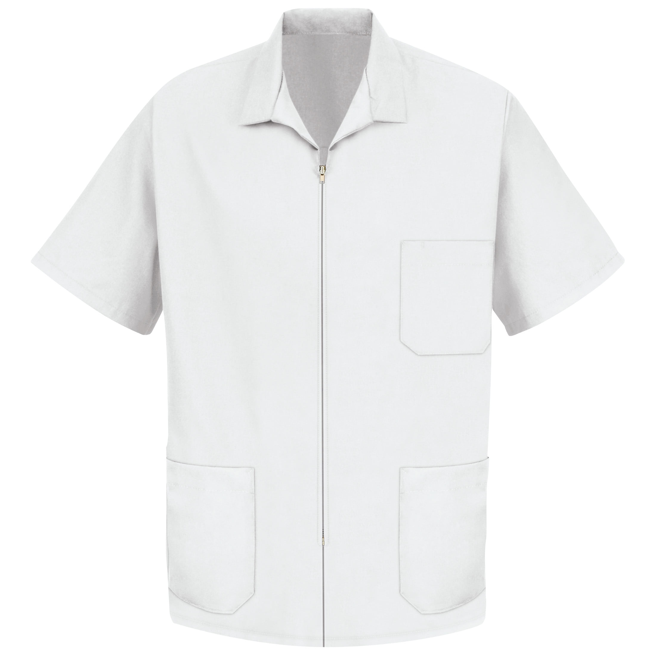Red Kap Men's Zip-Front Smock - Walmart.com