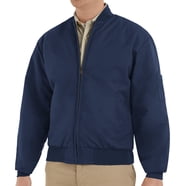 Red Kap Men's Zip-Front Smock - Walmart.com