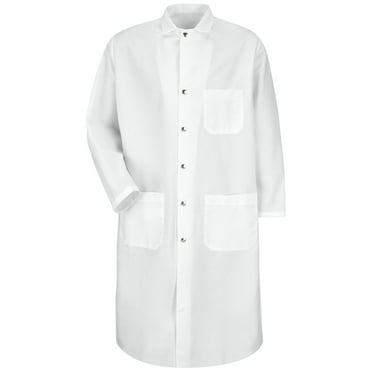 Red Kap Men's Three Button Lapel Counter Coat - Walmart.com
