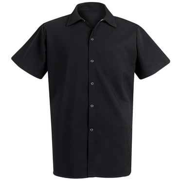 Chef Code Utility Work Shirt with Button Front and Vent Side Panels ...
