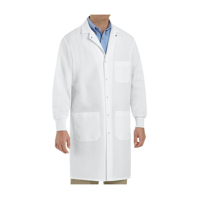 Red KapÂ® Unisex Specialized Cuffed Lab Coat - Walmart.com