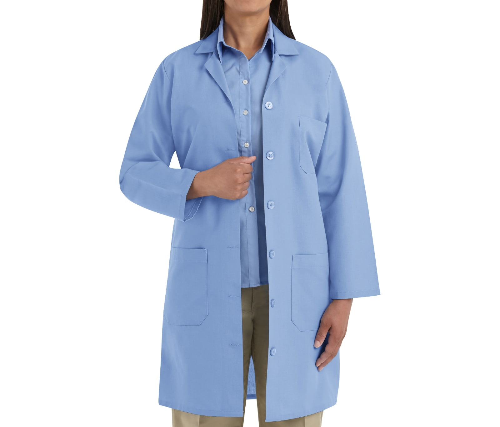 Red Kap® Women's Lab Coat with Button Closure - Walmart.com