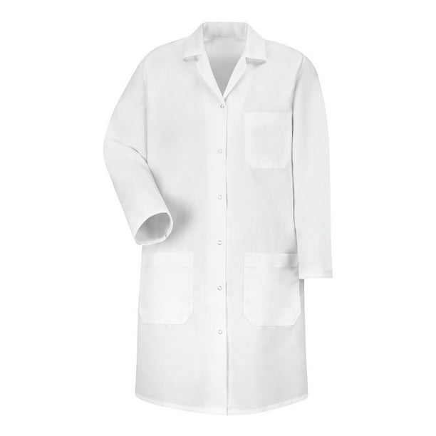 Red KapÂ® Women's Lab Coat with Gripper Closure - Walmart.com