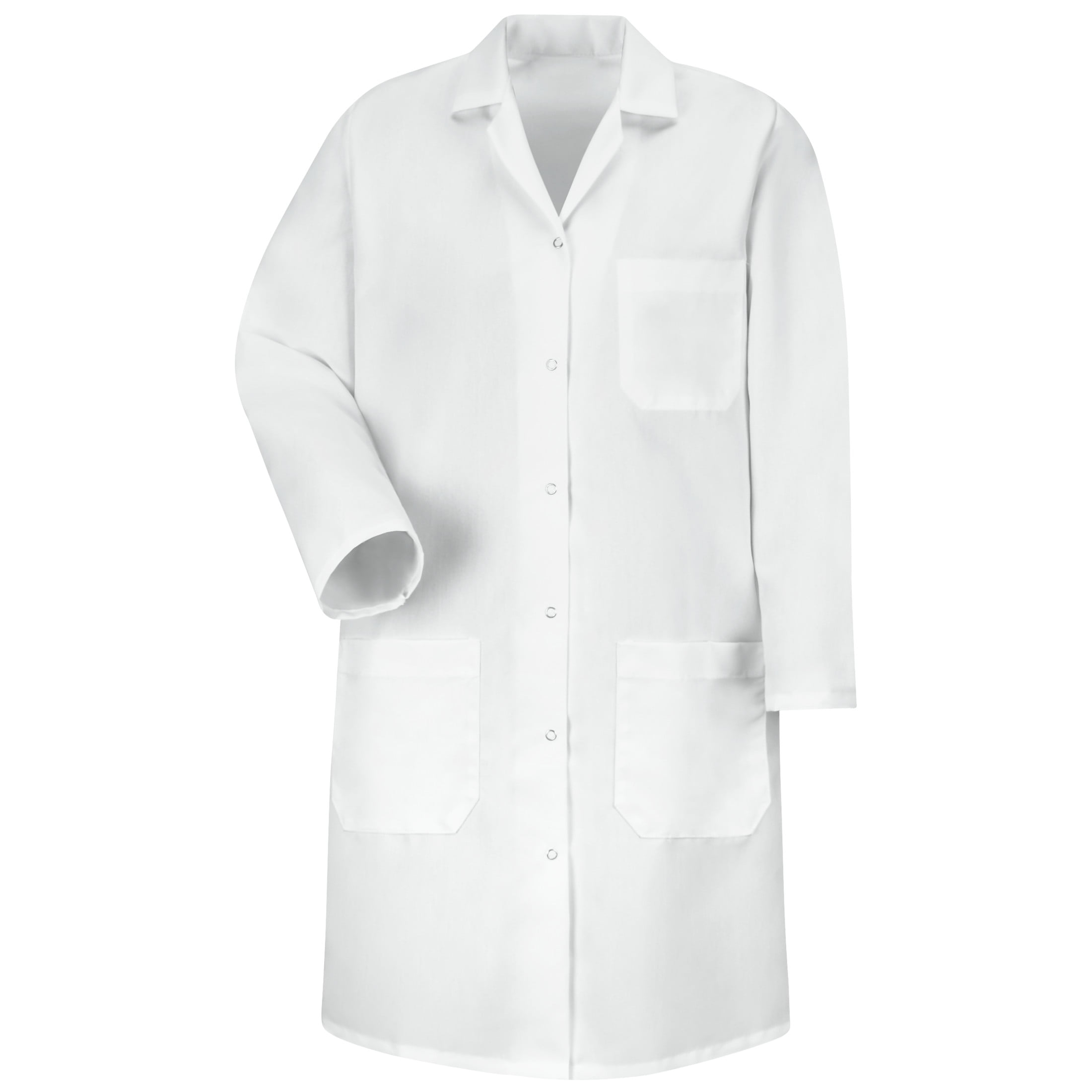Red Kap Women's Lab Coat with Gripper Closure - Walmart.com