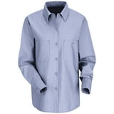 Red Kap® Women's Long Sleeve Industrial Work Shirt - Walmart.com