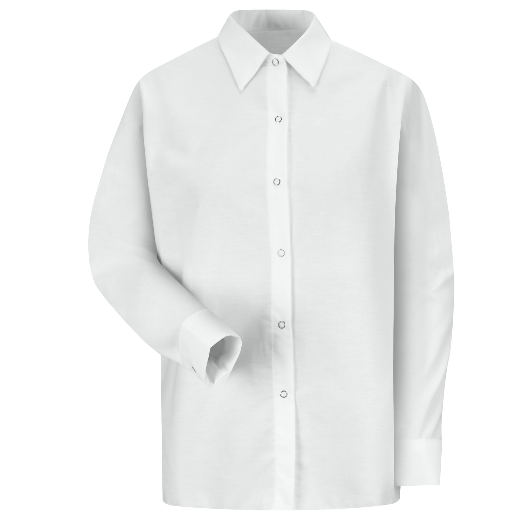 Red Kap Women's Long Sleeve Specialized Pocketless Work Shirt - Walmart.com