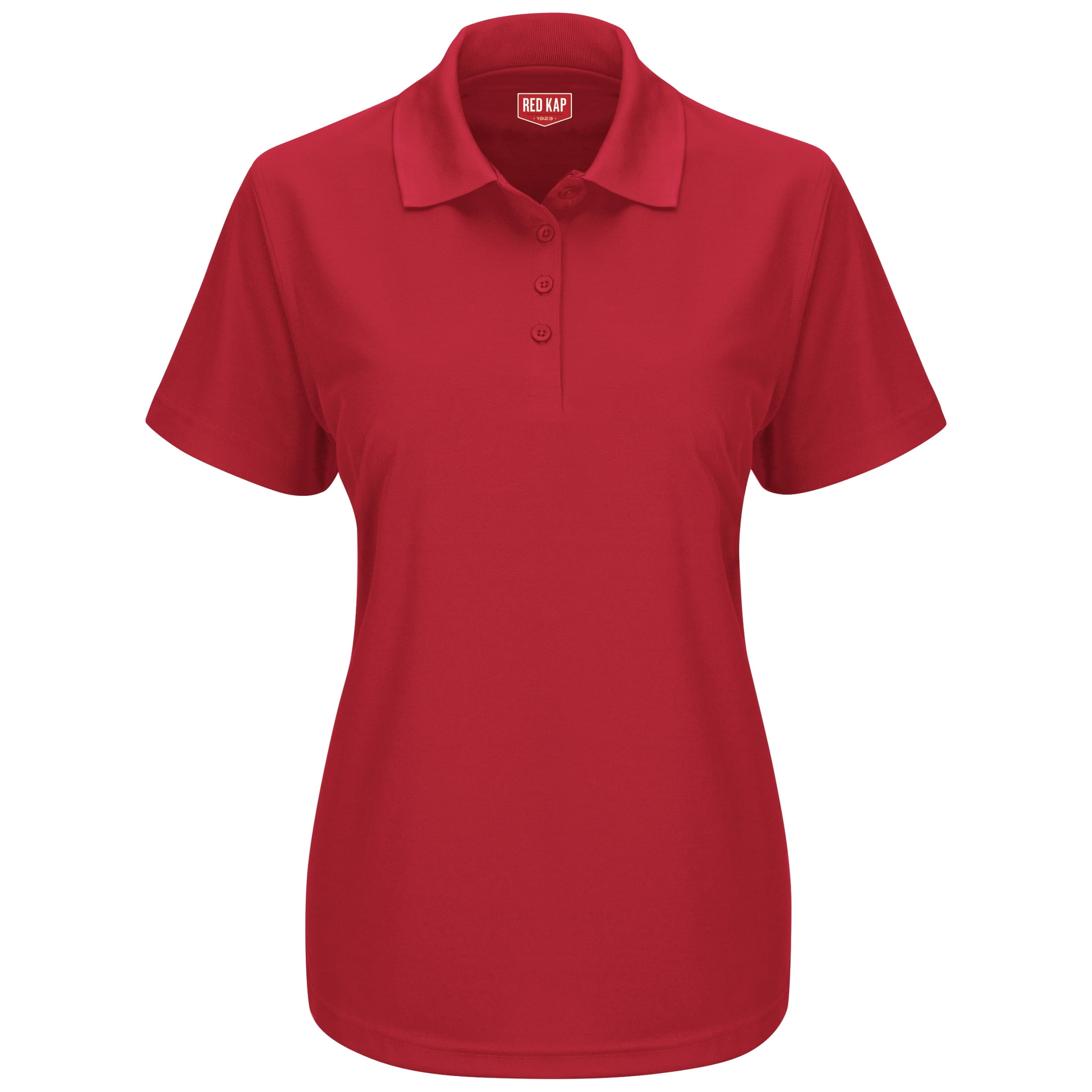 Red Kap Women's Short Sleeve Performance Knit Pocketless Core Polo ...