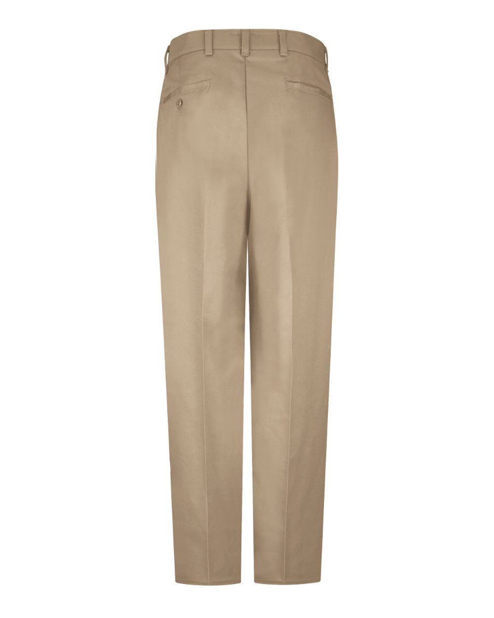 Red Kap Wrinkle-Resistant Cotton Work Pants PC20 Khaki - Unhemmed 32W - Walmart.com