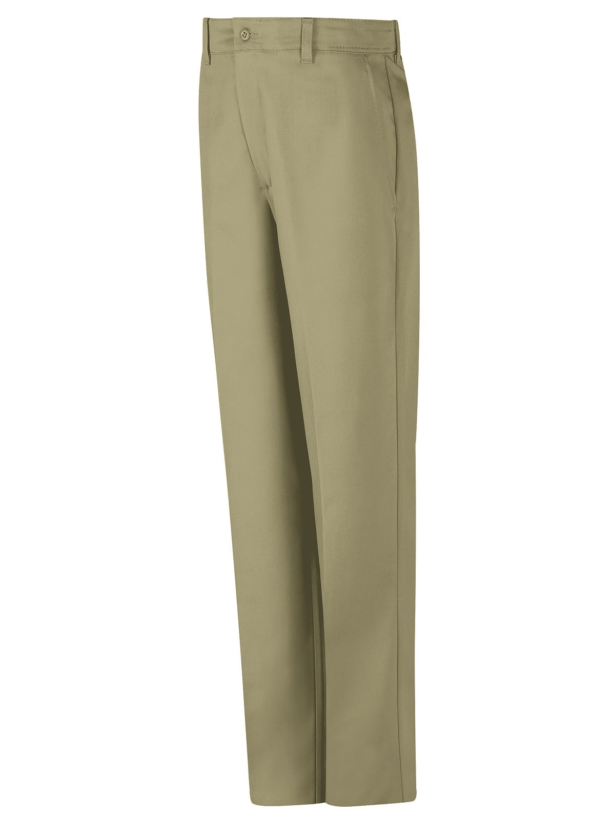 Red Kap Wrinkle-Resistant Cotton Work Pants PC20 Khaki - Unhemmed 40W - Walmart.com