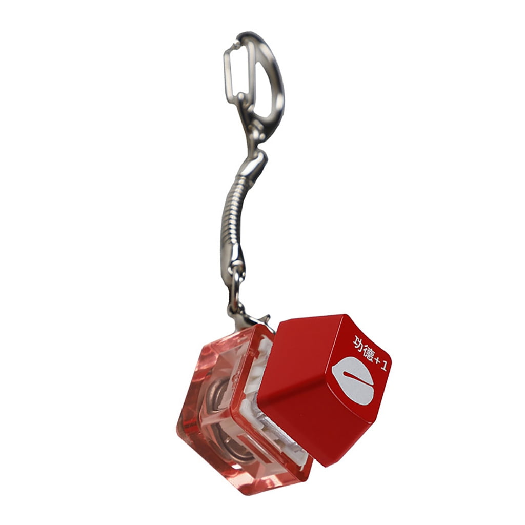 Red Keychain Mechanical Keyboards Switches Tester Audible RGB Key ...