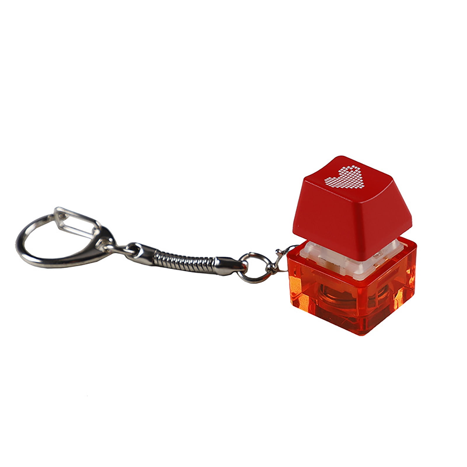 Red Keychain Mechanical Keyboards Switches Tester Audible RGB Key ...