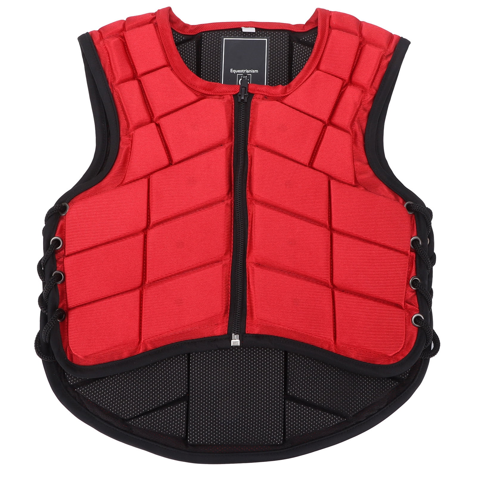 Red Kids Equestrian Foam Padded Horse Riding Body Protector Safety Vest ...