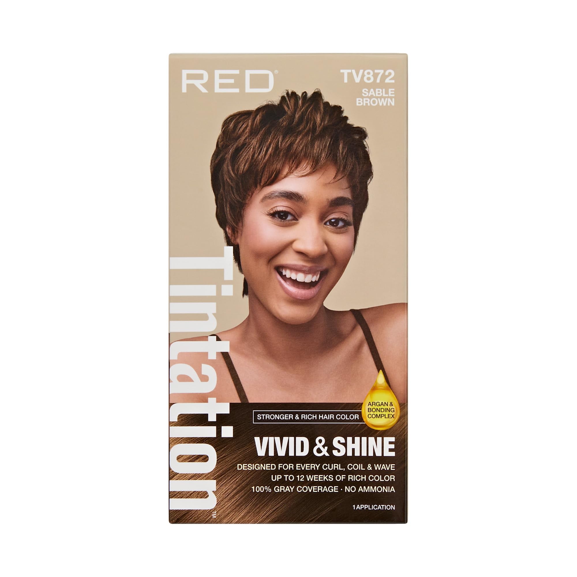 Red by Kiss Tintation Vivid & Shine Permanent Hair Dye ? High Lift ...
