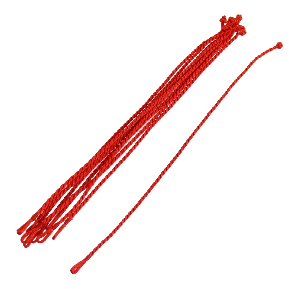 Red Knot Closure Weave Rope Wrist Bracelet Bangle 10 Pcs - Walmart.com