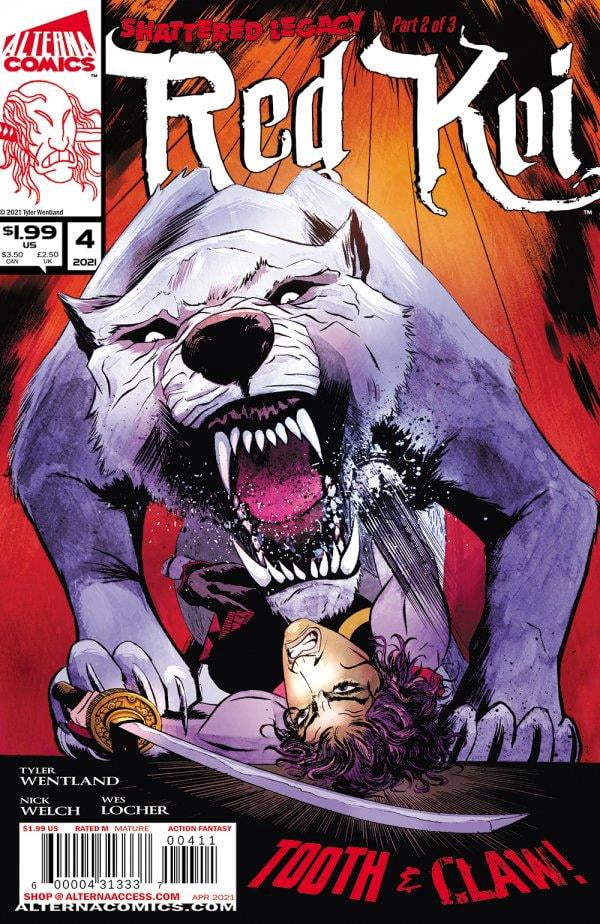 Red Koi #4 Alterna Comics Comic Book - Walmart.com