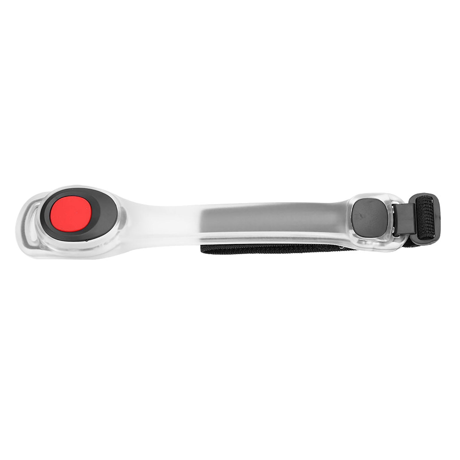Red LED Armband for Running & Cycling, Reflective Arm Strap for Outdoor ...