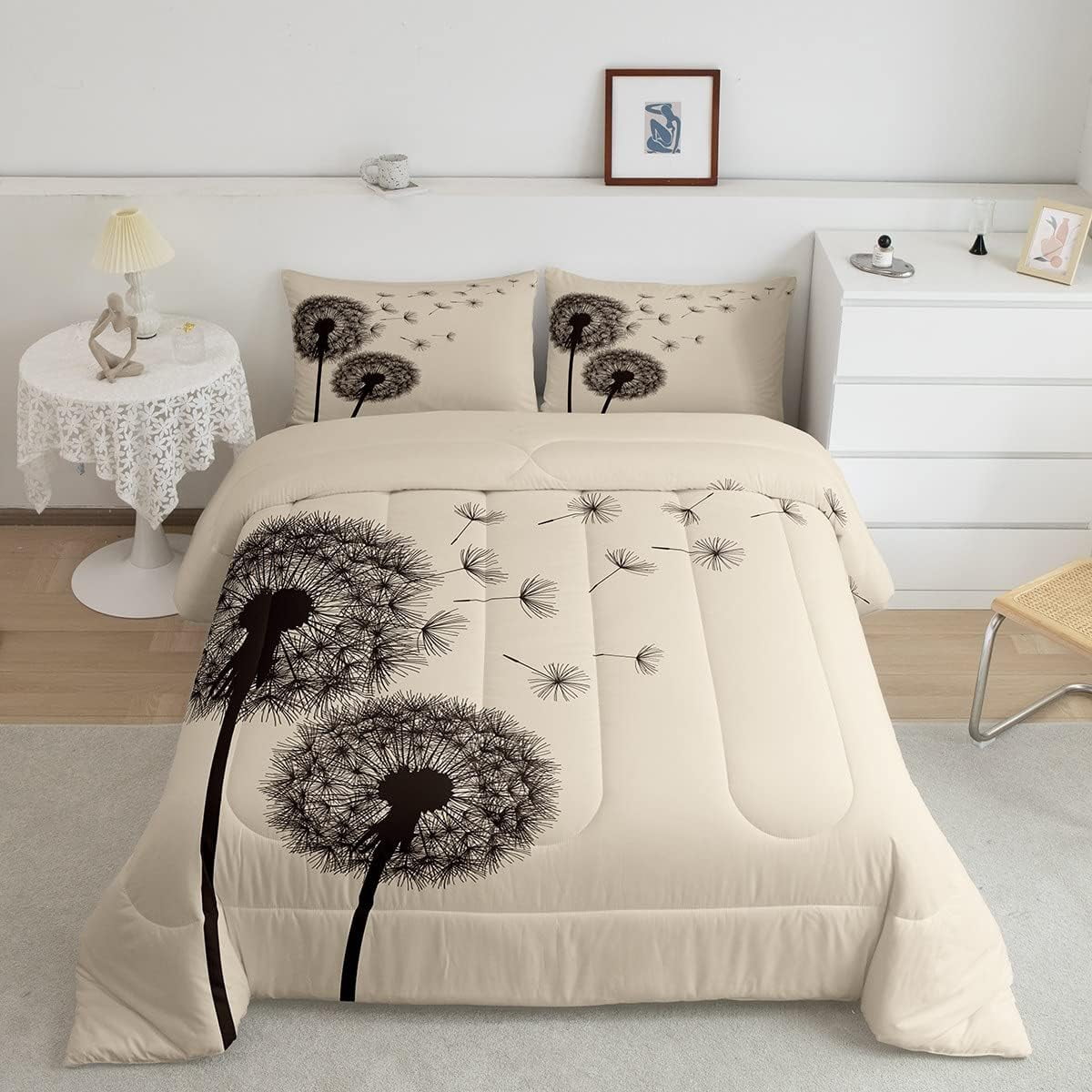 Red Ladybug Comforter Set Twin Size Cartoon Ladybugs Bedding Set for ...