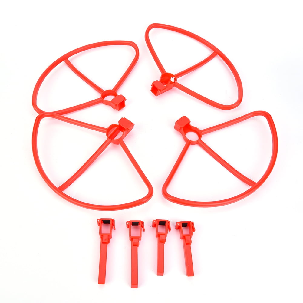 Red Landing Gear Propeller Blade Guard Ring RC Parts Kit for MIUI FIMI ...