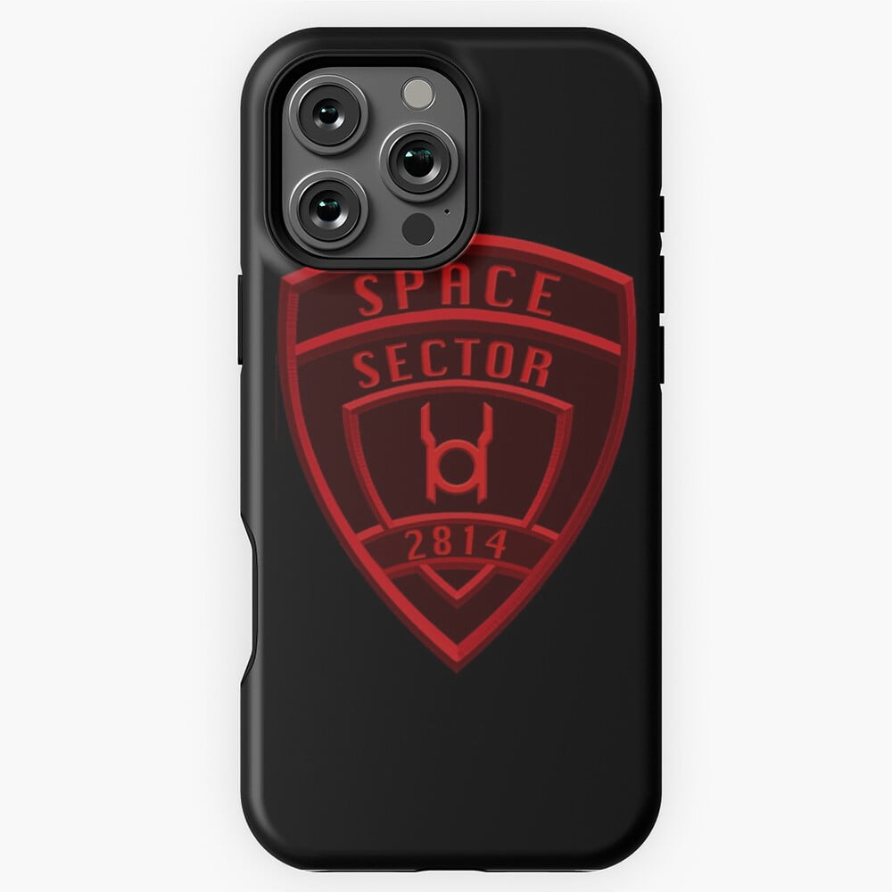 Red Lantern Badge Inspired Symbol Bold Minimal Emblem iPhone Case 17 to ...