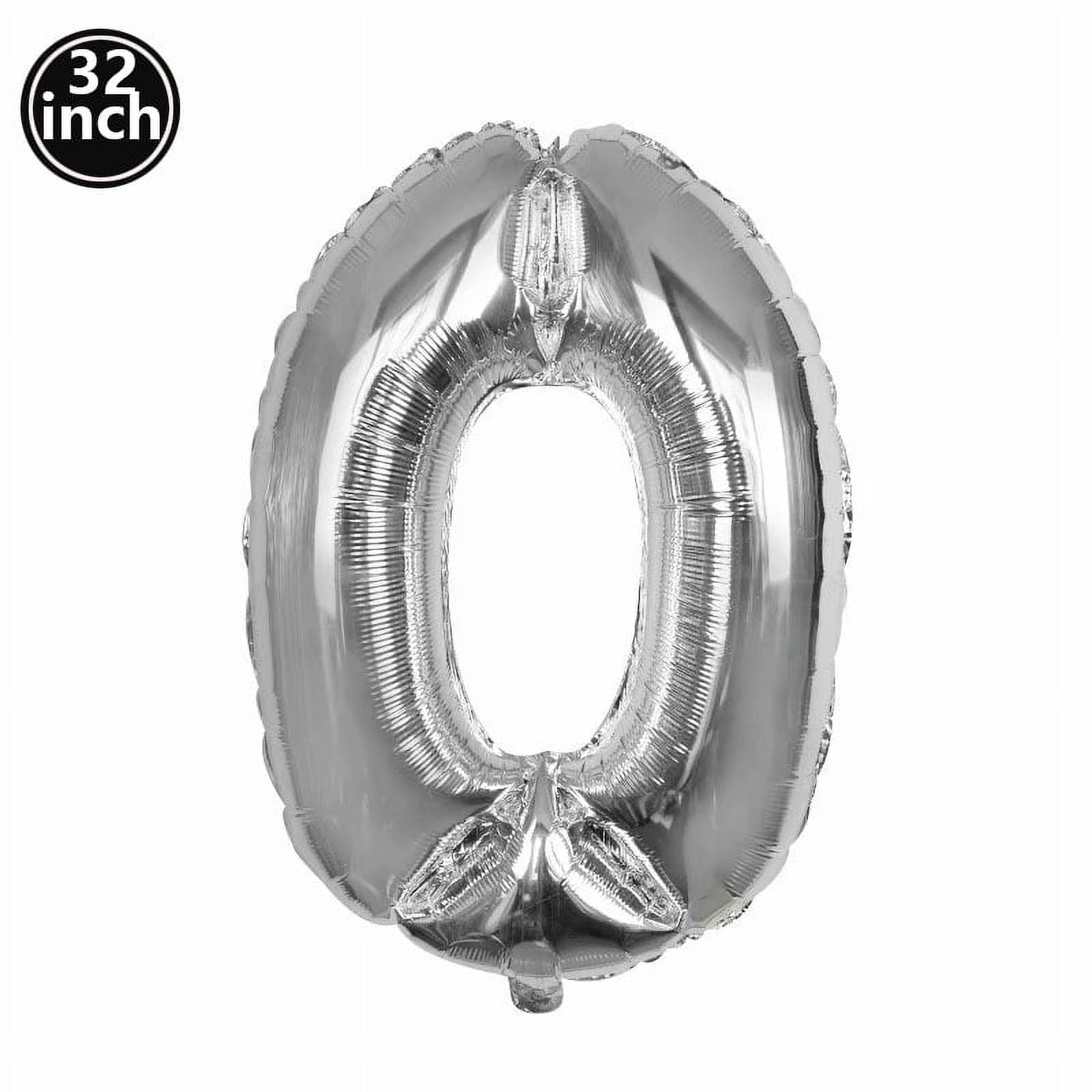 Red Large Numbers Balloon 32 Inch 1 2 3 4 5 6 7 8 9 Racer Birthday Ball ...