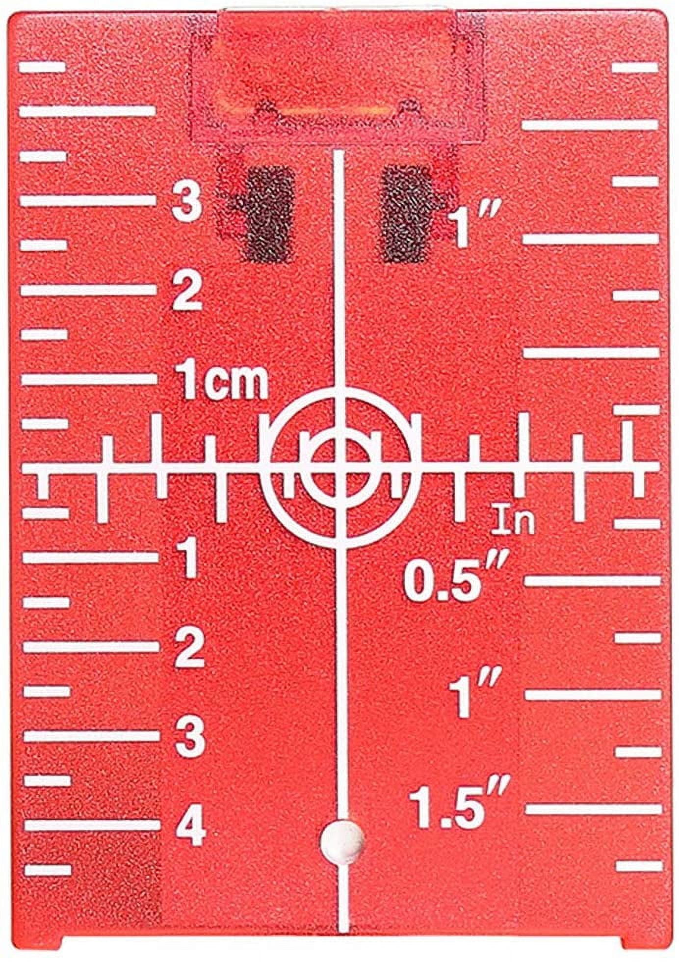 Red Laser Target, Magnetic Laser Target With Reflectors, For Use With ...